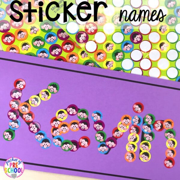 FREE Editable Name Mats - Pocket of Preschool