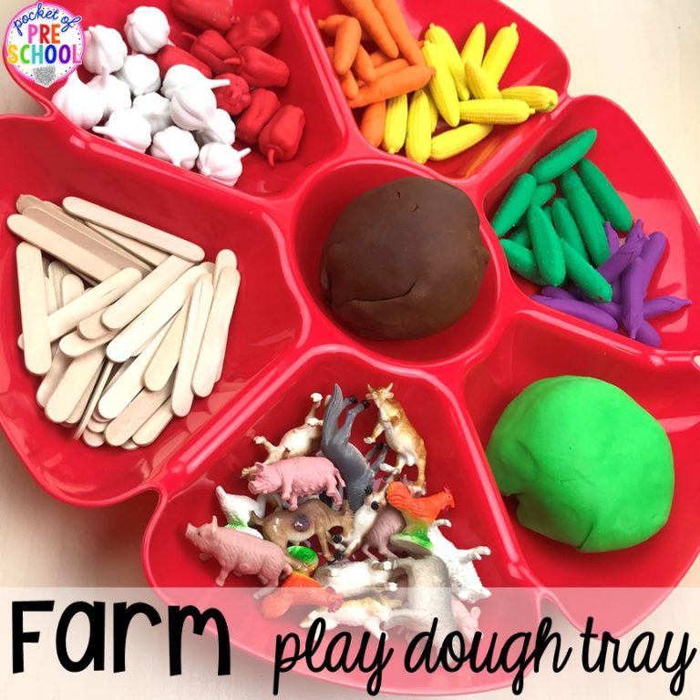 Farm Art activities & Farm Sensory Activities - Pocket of Preschool