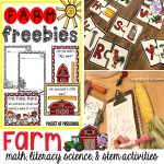 Farm Activities and Centers (Freebies, too) - Pocket of Preschool