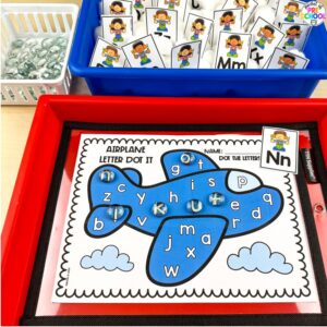 Transportation Math and Literacy Centers for Preschool, Pre-K, and ...