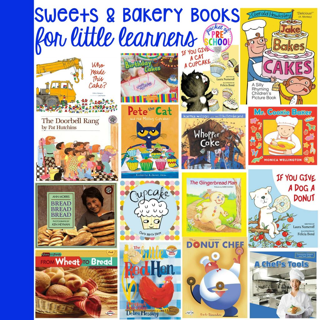 Sweets and Bakery Books for Little Learners - Pocket of Preschool ...