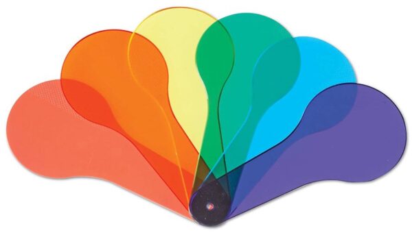 color paddles - Pocket of Preschool