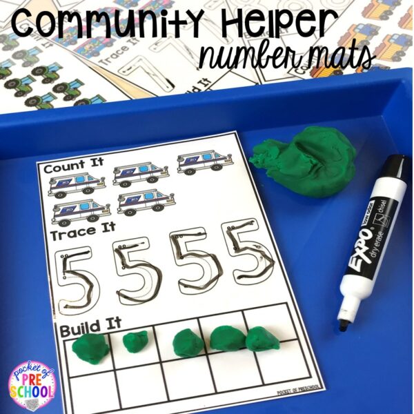 Community Helpers Activities and Centers for Preschool and Kindergarten ...