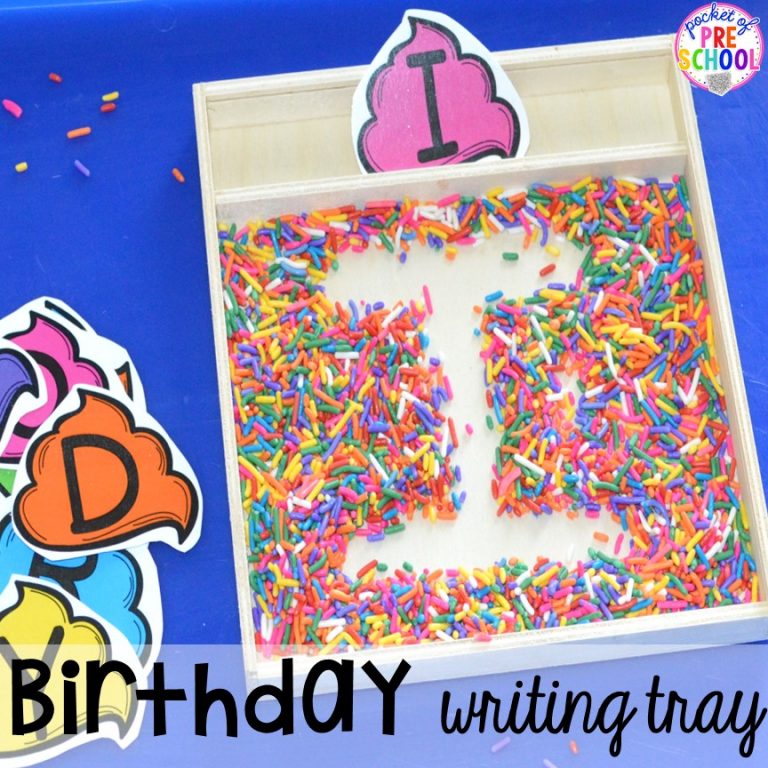 Birthday-Themed Centers & Activities for Little Learners - Pocket of ...