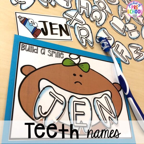 Dental Health Activities and Centers - Pocket of Preschool