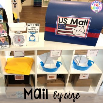 Post Office Dramatic Play - Pocket of Preschool