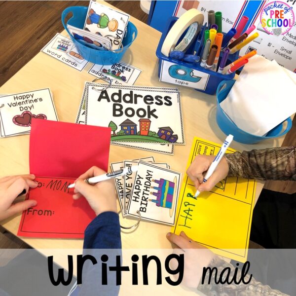 Post Office Dramatic Play - Pocket of Preschool