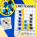 Weather Math and Literacy Centers for Preschool, Pre-K, and ...