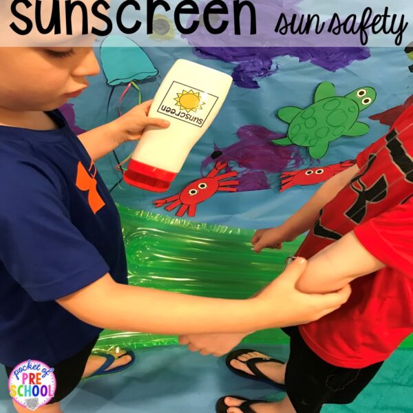 Beach Dramatic Play - Pocket of Preschool