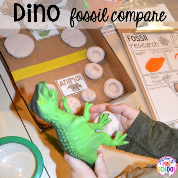 Dinosaur Dig Dramatic Play - Pocket of Preschool