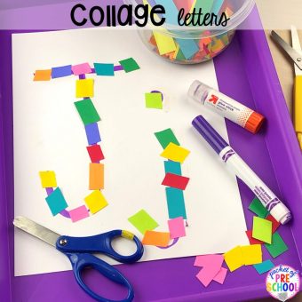 Alphabet Letter Mats - Build and Write! - Pocket of Preschool