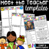 Meet the Teacher Editable Form (Meet the Team & Meet my Therapist Too ...
