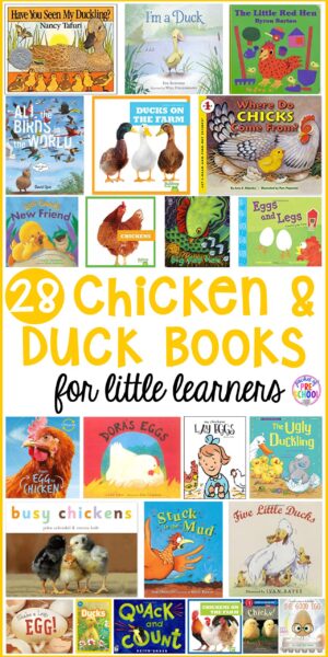 28 Chicken and Duck Books for Little Learners - Pocket of Preschool