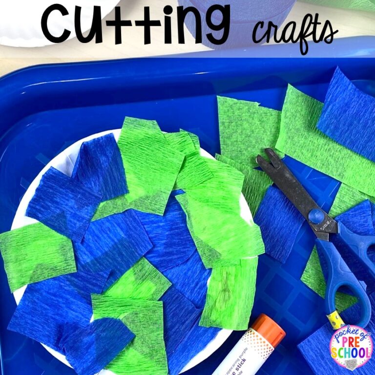 Scissor Skills Activities & FREE Cutting Printables - Pocket of Preschool