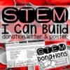 STEM I Can Build - Donation Letters and Sign - Pocket of Preschool