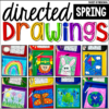Spring Directed Drawings for Preschool, Pre-k, & Kindergarten - Pocket ...