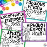 End of the Year Awards EDITABLE for Preschool, TK, Pre-K, Kindergarten ...
