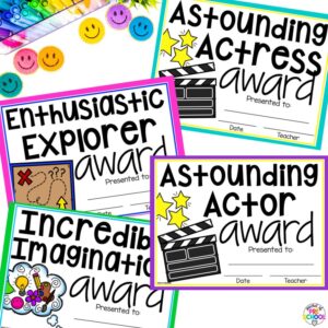 End of the Year Awards EDITABLE for Preschool, TK, Pre-K, Kindergarten ...