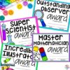 End of the Year Awards EDITABLE for Preschool, TK, Pre-K, Kindergarten ...
