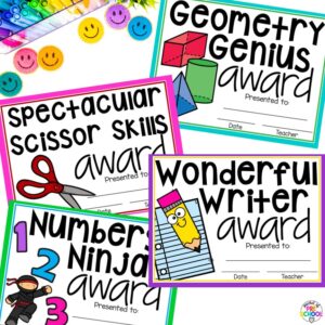 End of the Year Awards EDITABLE for Preschool, TK, Pre-K, Kindergarten ...