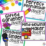 End of the Year Awards EDITABLE for Preschool, TK, Pre-K, Kindergarten ...