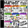 Number Mats Build It BUNDLE - Fine Motor Fun! - Pocket of Preschool