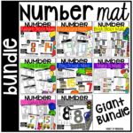 Number Mats Build It BUNDLE - Fine Motor Fun! - Pocket of Preschool