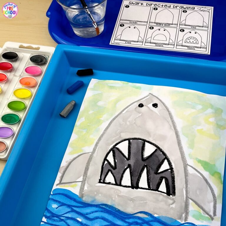 Directed Drawing BUNDLE for Preschool, Pre-K, Kindergarten - Pocket of ...