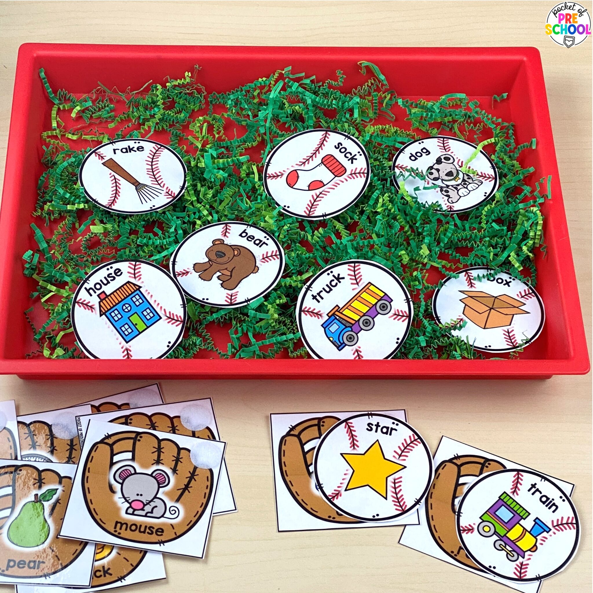 Summer Sports Games Math and Literacy Centers Preschool, Pre-K ...