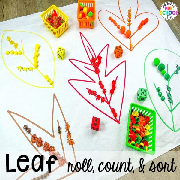 17 Fall Butcher Paper Activities for Preschool, Pre-k, and Kindergarten ...