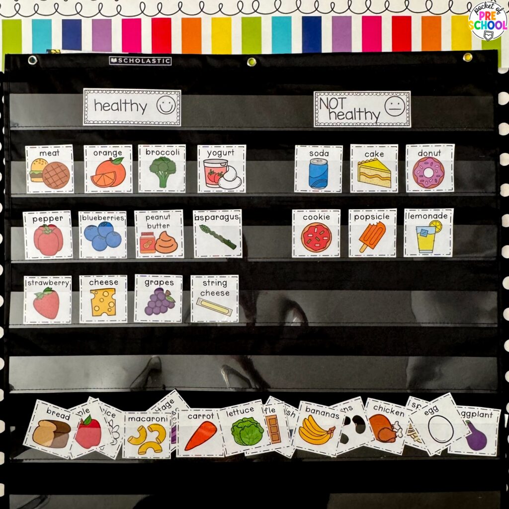 Food and Nutrition Math and Literacy Centers Preview (1) - Pocket of ...