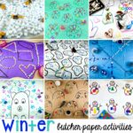 24 Winter Butcher Paper Activities - Pocket of Preschool