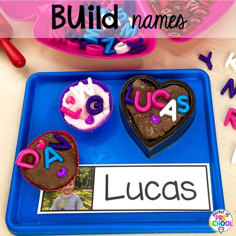 Valentine's Icing Play Dough and Free Recipe - Pocket of Preschool
