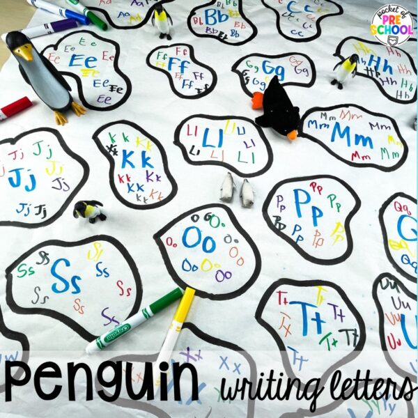24 Winter Butcher Paper Activities - Pocket of Preschool