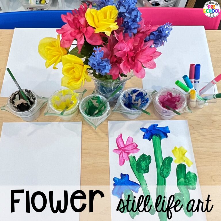 Spring Process Art Activities for Preschool, Pre-k, & Kindergarten ...