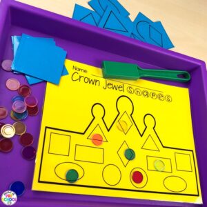 Fairy Tales Math and Literacy Centers for Preschool, Pre-K, and ...