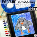 Winter Directed Drawings for Preschool, Pre-K, & Kindergarten - Pocket ...