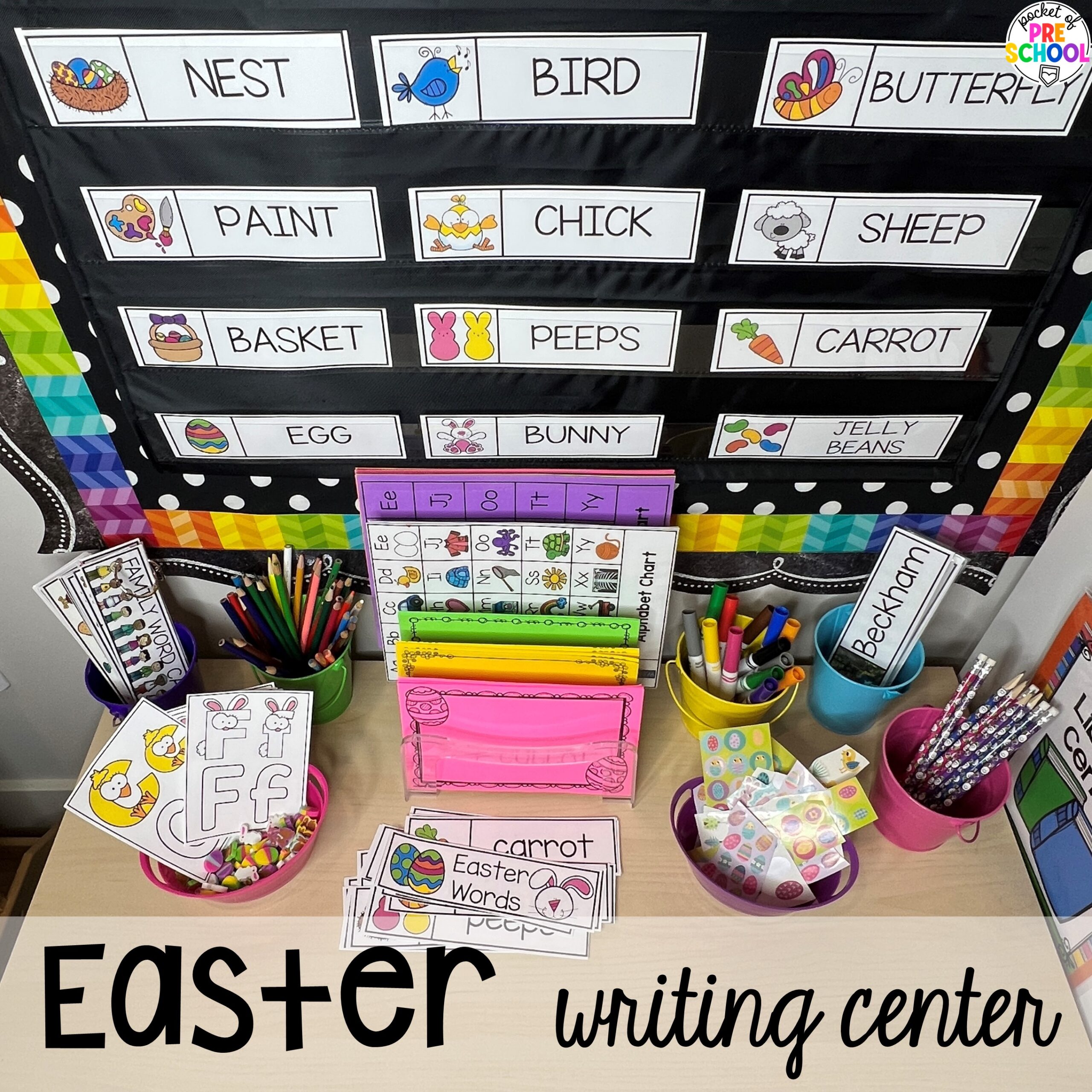 Easter Centers and Activities - Pocket of Preschool