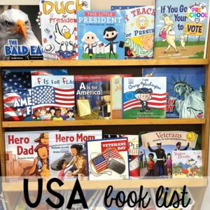 Patriotic USA Activities for Preschool, Pre-K, and Kindergarten ...