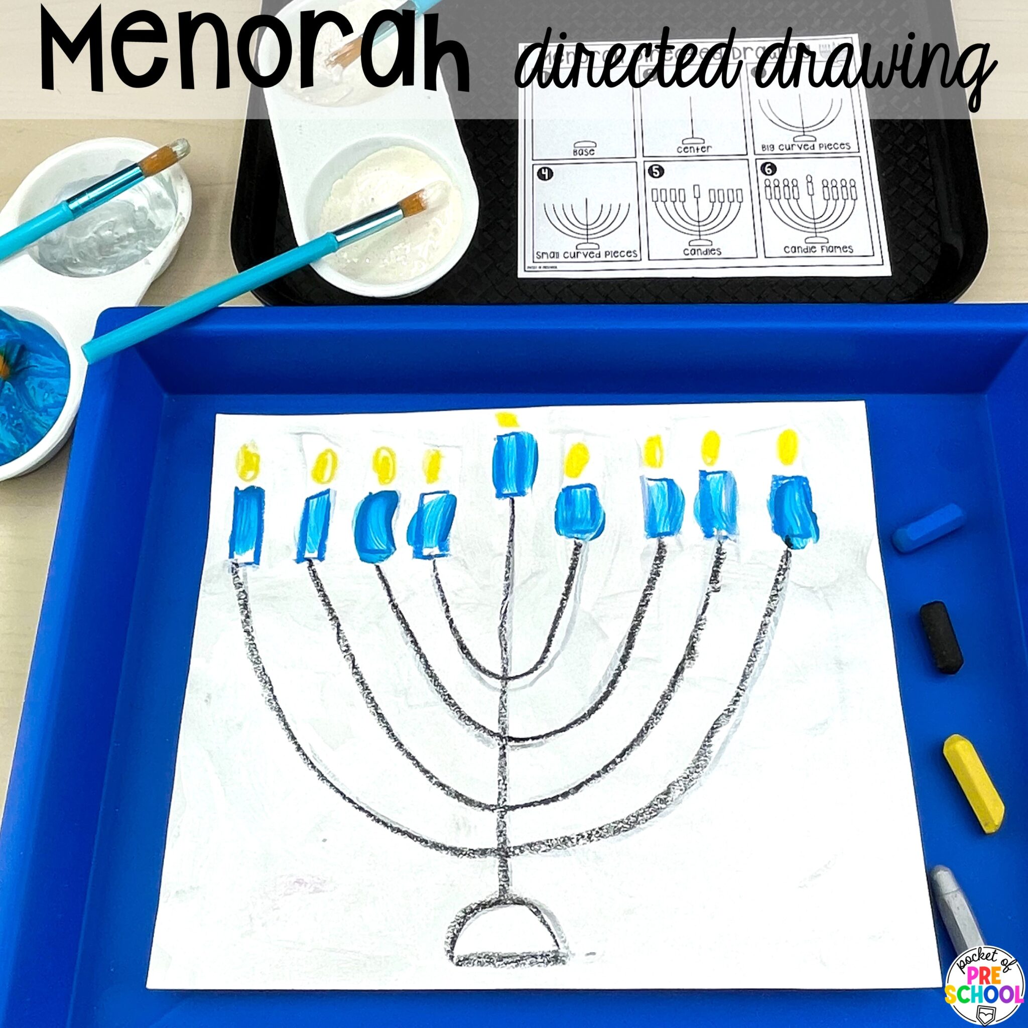 Winter Directed Drawings for Preschool, Pre-K, & Kindergarten - Pocket ...