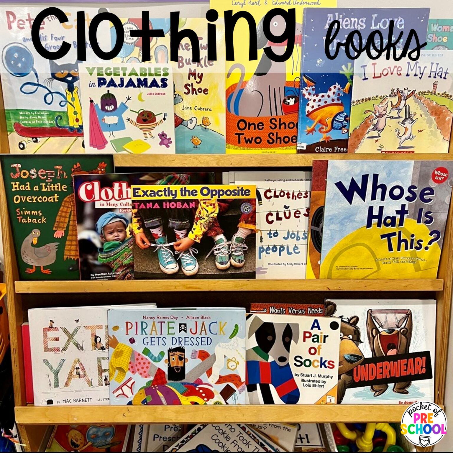 Clothing Activities and Centers for Preschool, Pre-k, and Kindergarten ...