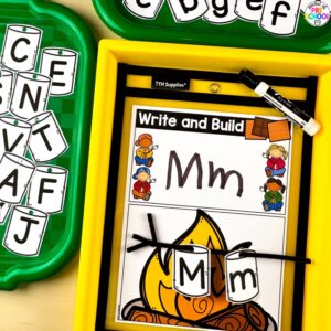 Camping Math and Literacy Centers for Preschool, Pre-K, and ...