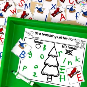 Camping Math and Literacy Centers for Preschool, Pre-K, and ...