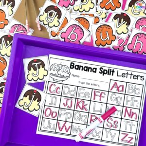 Ice Cream Math and Literacy Centers for Preschool, Pre-K, and ...