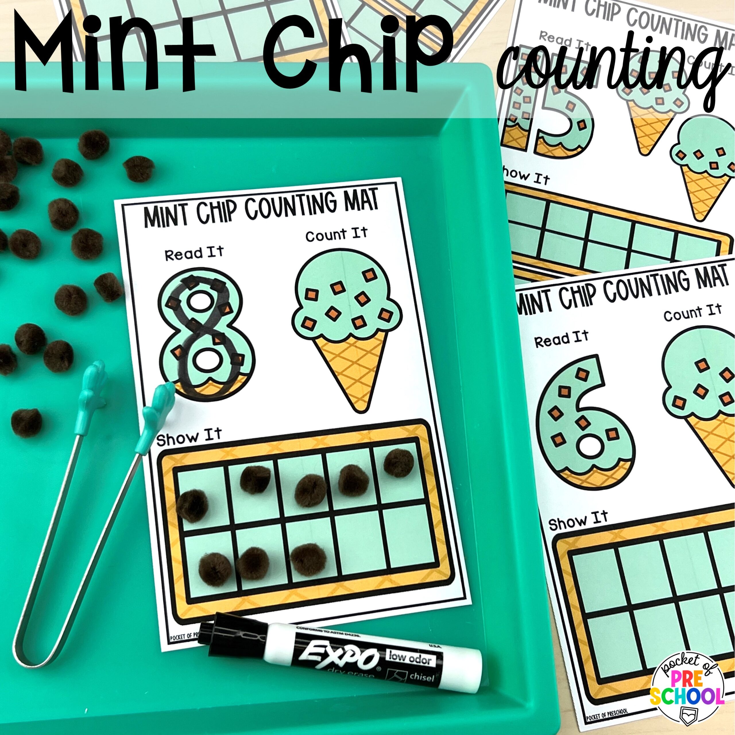 ice cream centers (41) - Pocket of Preschool