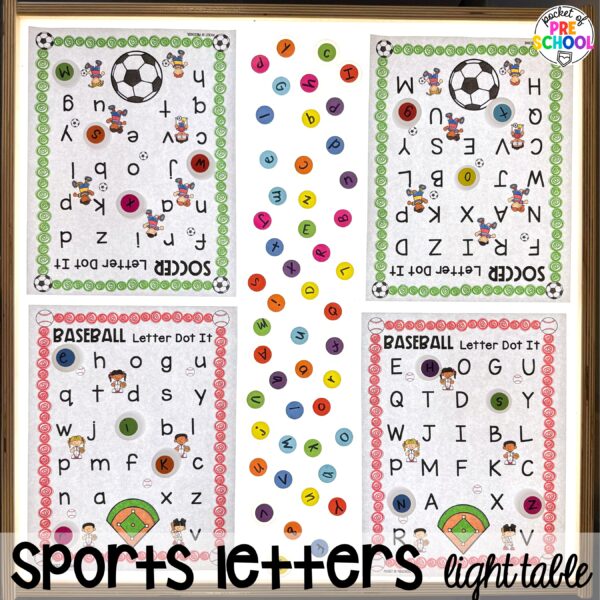 Summer Light Table Activities for Preschool, Pre-k, and Kindergarten ...