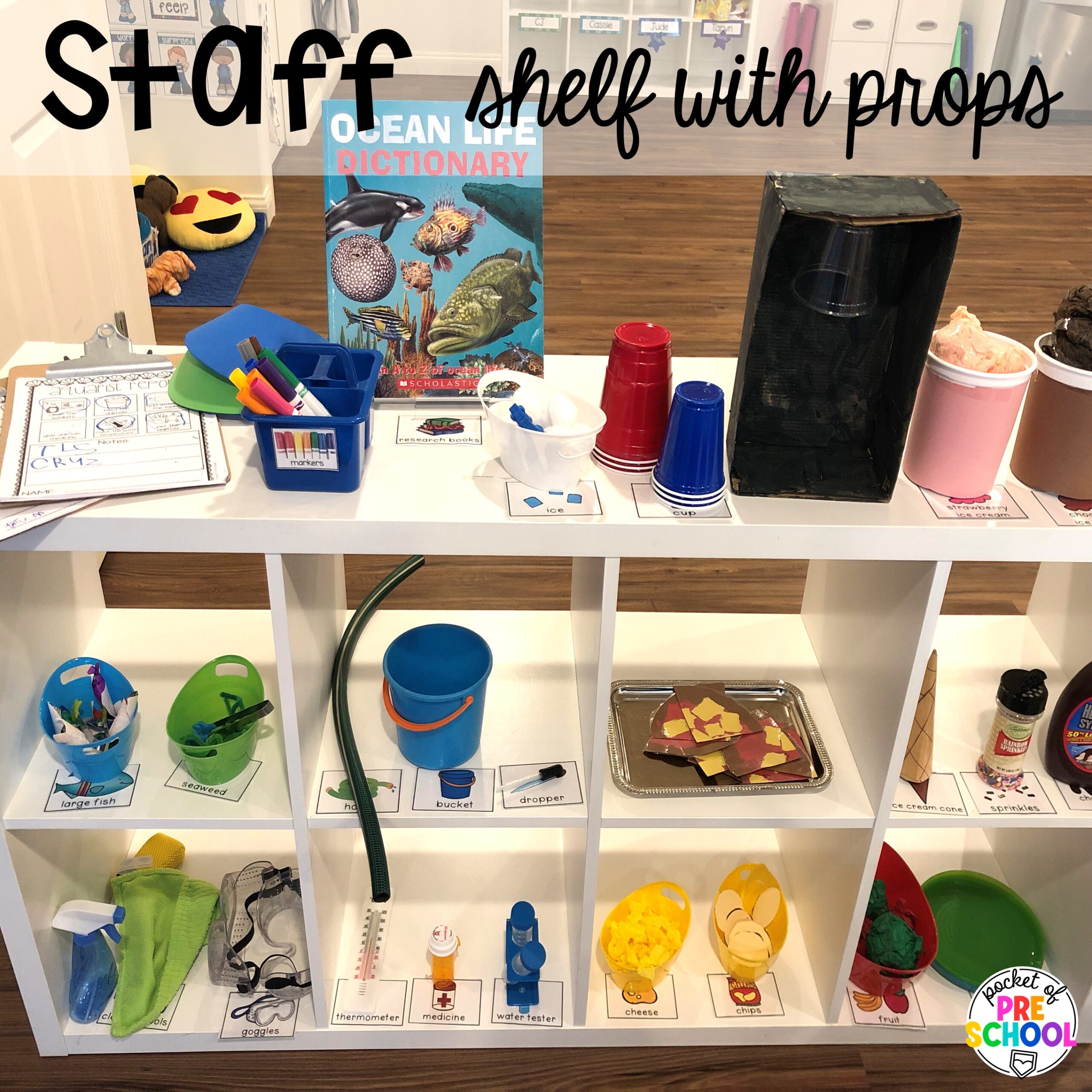 aquarium dramatic play - Pocket of Preschool