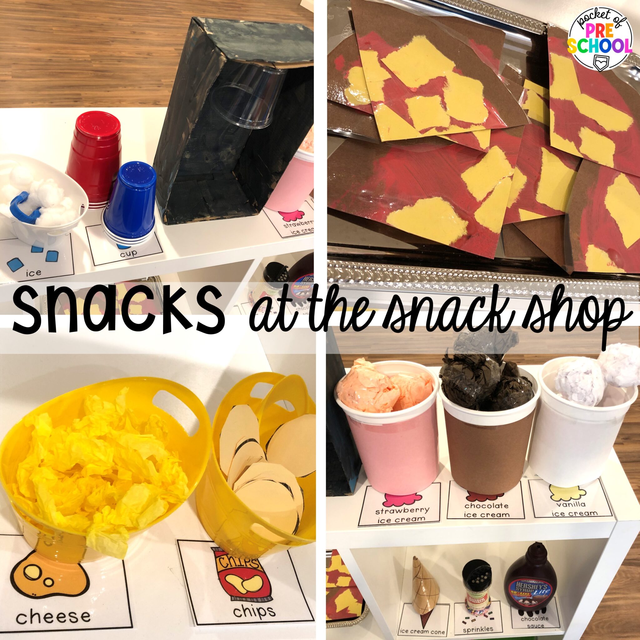 Ocean Aquarium in the Dramatic Play Center - Pocket of Preschool