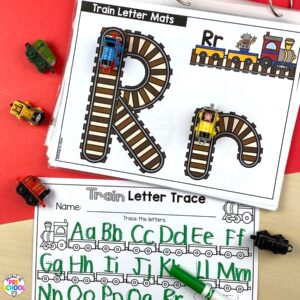 Alphabet Letter Mats Build It BUNDLE - Fine Motor Fun! - Pocket of ...