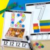 Number Mats Build It BUNDLE - Fine Motor Fun! - Pocket of Preschool